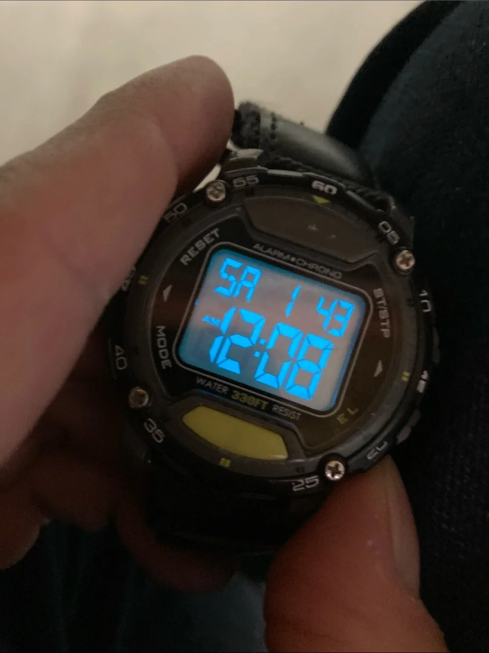 Armitron | Accessories | Vintage Armitron Digital Watch New Battery ...